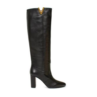 Via Roma 15 3865 Kniehoher Stiefel - - Shoes - Damen - Schwarzk - 36 1/2 EU
