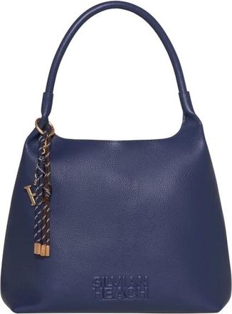 Silvian Heach Femme, Sacs, Bleu, Taille: ONE Size Minimal Structured Handbag