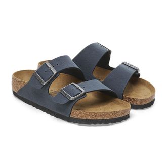 Birkenstock ARIZONA - SANDALO CON DOPPIA FASCIA E CHIUSURA CON FIBBIE 45/VELVET GRAY-N