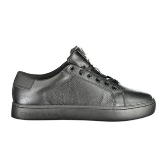 Calvin Klein Homme, Chaussures, Noir, Taille: 44 EU Baskets Noires Sportives &agrave; Lacets avec Semelle Amovible