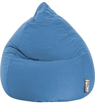 Sitting Point Magma Pouf Easy XL Environ 220 l Bleu