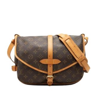 Louis Vuitton Pre-owned Saumur 25 - - Pre-owned - Damen - Braun - ONE SIZE