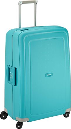 Samsonite SCure - Hartschalenkoffer 75 cm Groß - Trolley Koffer mit 4 Rollen, TSA-Schloss, Leicht - 102 L - Blau (Aqua Blue)