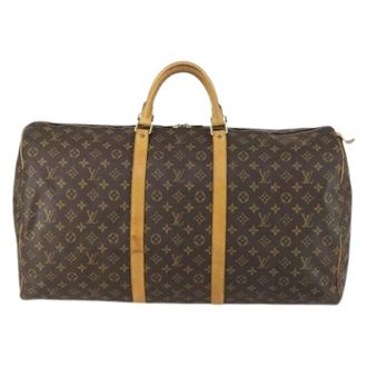 Louis Vuitton unisex, Pre-owned, Brun, Taille: ONE Size Sac Week-end en Toile Pre-owned