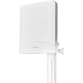 Nedis Antenne terrestre 5G 4G 3G - Gain jusqu&agrave; 6 dB - Fr&eacute;quences 698-5000 MHz - Installation int&eacute;rieure/ext&eacute;rieure - Nedis - ANOR5G20WT