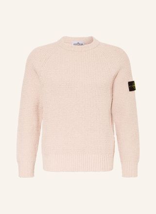 Stone Island Boucl&eacute;-Pullover rosa
