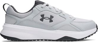Under Armour Charged Edge, chaussures de sport respirantes avec un excellent amorti, baskets cuir pour lentraînement en salle et lextérieur, Hommes, Mod Gray / Dis