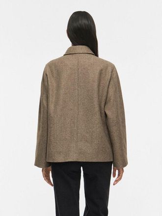 Vila Kurzjacke VICLAUDIA L/S JACKET- NOOS Kunstfaser