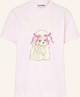 Ganni T-Shirt rosa
