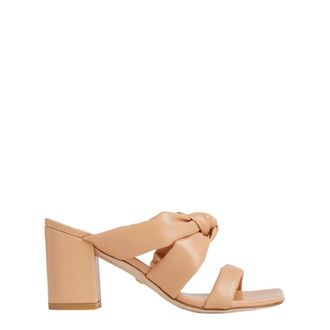 Stuart Weitzman Knot Block Slide - - Shoes - Damen - Beige - 37 EU