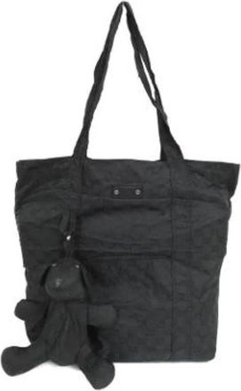 Gucci unisex, Pre-owned, Noir, Taille: ONE Size Sac cabas en nylon Pre-owned