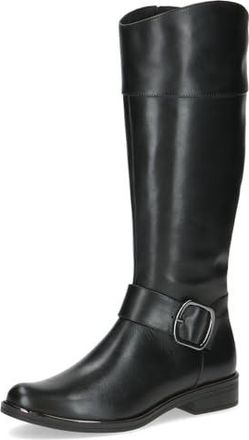 Caprice Femme Damen 9-25517-45 Botte Haute Jusquau Genou, Nappa Noir, 38.5 EU