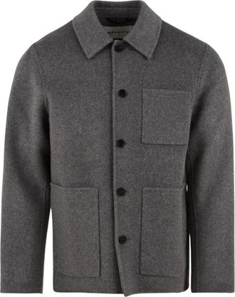Amaranto Amar&aacute;nto - Veste surchemise - Homme - Vestes - Gris - Taille: L