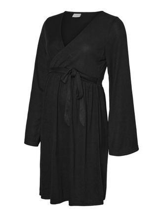 Mama Licious MAMA.LICIOUS Mlmaeve Tess Ls JRS Dress 2F Noos