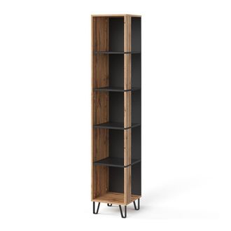 Vicco B&uuml;cherregal Amber, Eiche Wotan, 36 x 186.6 cm