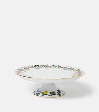 La DoubleJ Pr&eacute;sentoir &agrave; g&acirc;teau Borboni en porcelaine