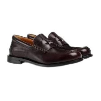 Gucci Loafer mit abnehmbarem Detail - - Shoes - Herren - Braun - 41 1/2 EU