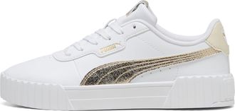 Puma Sneakers Carina 3.0 M&eacute;tallique Whisper Femme, Chaussures, Blanc, 35.5