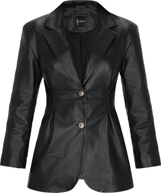 Faina Jacke Frauen Schwarz