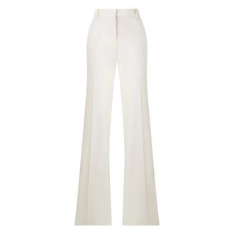 Alberta Ferretti Elegante ausgestellte Hose - - Trousers - Damen - Wei&szlig; - S