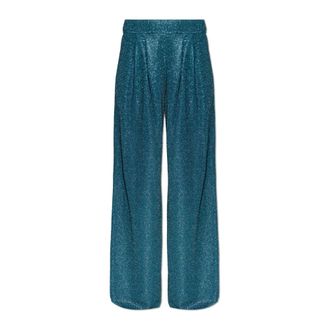 Os&eacute;ree Lumiere Tailored Lange Hosen - - Trousers - Damen - Blau - M