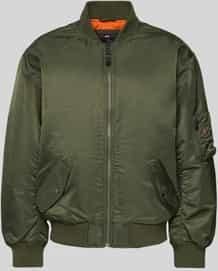 Levi's Relaxed Fit Bomberjacke mit Pattentaschen Modell MA-1 BOMBER