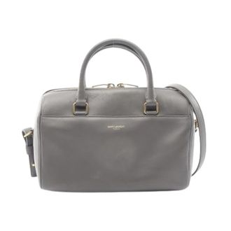 Saint Laurent Pre-owned Vintage Handtasche - - Pre-owned - Damen - Grau - ONE SIZE