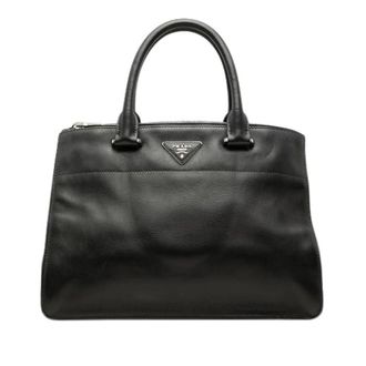 Prada Pre-owned Twin Pocket Satchel - - Pre-owned - Damen - Schwarzk - ONE SIZE