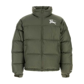 Burberry Highlands Puffer Jacket - Homme - Vestes - Vert - Taille: XL
