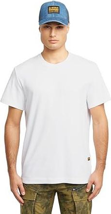 G-Star Homme T-shirt G-Script, Blanc (white D26823-D976-110), L