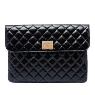 Chanel Pre-owned Cuir sacs-chanel - Femme - Pre-owned - Noir - Taille: ONE Size