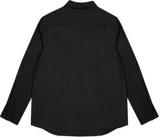 Entire studios Chemise droite en laine m&eacute;lang&eacute;e