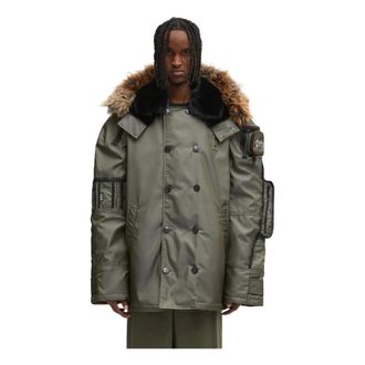 Martine Rose Bumbag Parka - - Coats - Herren - Gr&uuml;n - M
