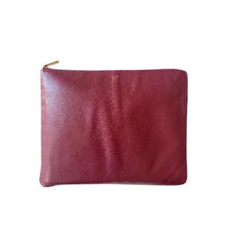 Celine Pre-owned Phoebe Philo Era Pouch - Femme - Pre-owned - Rouge - Taille: ONE Size