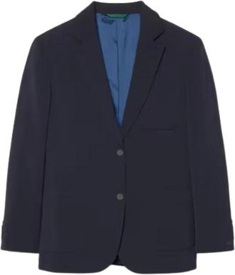 Lacoste Femme, Vestes, Bleu, Taille: 38 FR Giacca Elegante