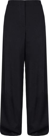 Alysi Femme, Pantalons, Noir, Taille: 42 FR Wide Pantalons