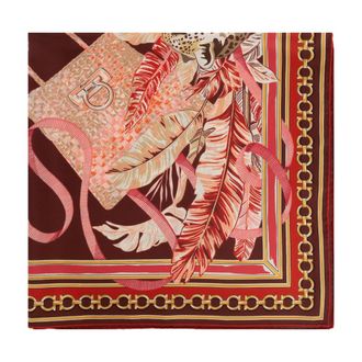 Ferragamo Foulard en Soie Felindra - Femme - Accessoires - Multicolore - Taille: ONE Size