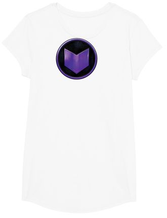 MARVEL Hawkeye Purple Arrow Logo T-Shirt