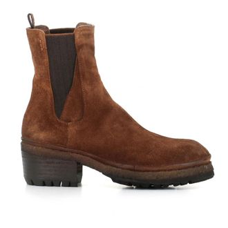 Alexander Hotto Chelsea Stiefeletten aus Wildleder - - Shoes - Damen - Braun - 40 EU
