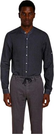 Mason's Homme, Chemises, Bleu, Taille: XL Porto Shirt