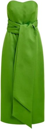 Essentiel Femme, Robes, Vert, Taille: 38 FR Juror Bustier Dress