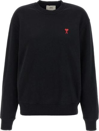 Ami Femme, Sweatshirts et sweats &agrave; capuche, Noir, Taille: 38 FR Ami De Coeur SweaT-shirt