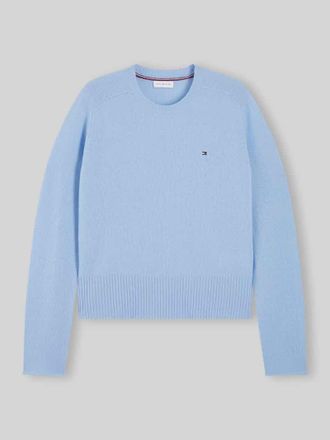 Tommy Hilfiger Slim Fit Pullover aus reiner Wolle