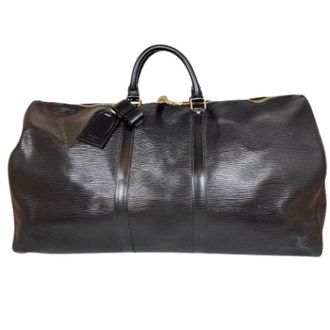 Louis Vuitton unisex, Pre-owned, Noir, Taille: ONE Size Sac Keepall Epi Boston doccasion