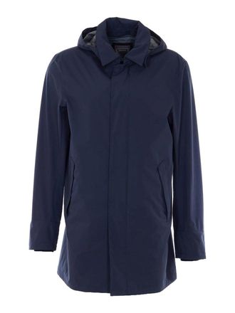 Herno Trench-Coat - Bleu