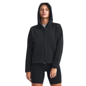 Under Armour Unstoppable Fleece Kapuzenjacke Damen schwarz, S Damen