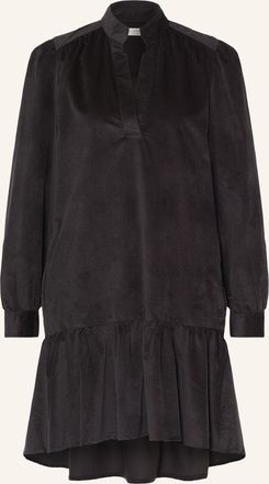 Marc O'Polo Marc Opolo Samtkleid grau