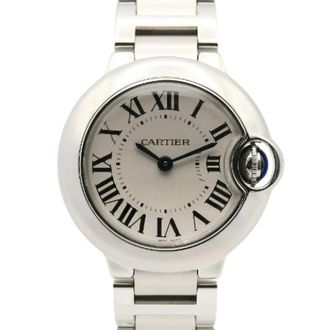 Cartier Montre Pre-owned Ballon Bleu en acier inoxydable - Femme - Pre-owned - Beige - Taille: ONE Size