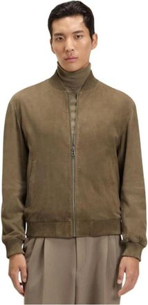 HUGO BOSS Homme, Sweatshirts et sweats &agrave; capuche, Brun, Taille: L Veste zipp&eacute;e