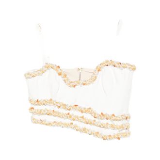 PatBo &Auml;rmellose Oberteile - - Tops - Damen - Wei&szlig; - XS